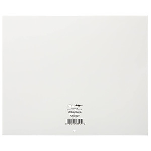 C.R. Gibson BA3-24591 Gender Neutral Welcome Baby's First Year Keepsake Calendar, 11" W x 18" H, Gray and Silver