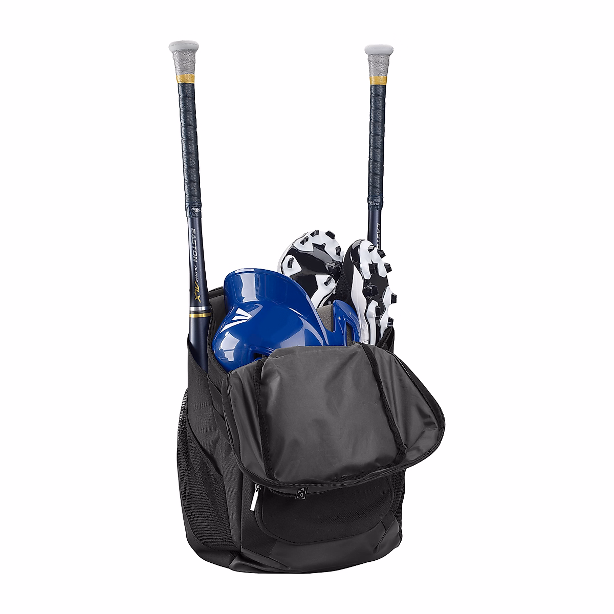 Easton | REFLEX Backpack Equipment Bag | Baseball / Softball | Black