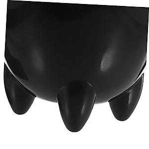 PRETYZOOM Cartoon Cat Shaped Tabletop Trash Can Decorative Pen Holder Storage Bucket Desk Bathroom