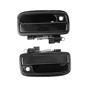 LCWRGS Exterior Outside Door Handle Replacement for Toyota Tacoma 1995 1996 1997 1998 1999 2000 2001 2002 2003 2004, 2Pcs Front Driver & Passenger Side, 6922035020 6921035020