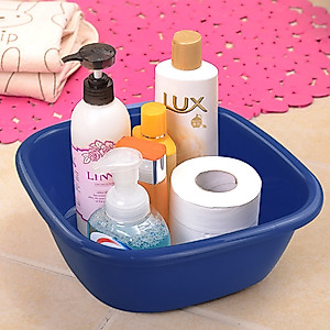 Doryh Square Small Wash Basins, 8-Quart, Set of 3