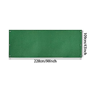 Swing Canopy Replacement, 43" x 90" Waterproof Swing Top Cover Replacement Canopy Top for Playset Swing Set Shade Canopy Tent, Top Cover Only