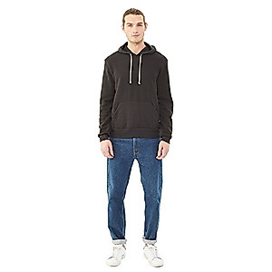 Alternative Men's Challenger Pullover Hoodie, Eco True Black, Large