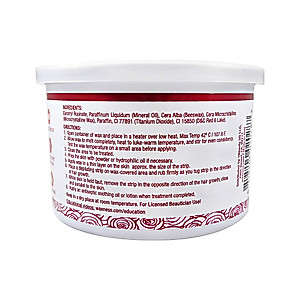 Wax Necessities Waxness Creamy Soft Wax Rose 14 Ounces