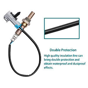 O2 Oxygen Sensor Upstream 2Pcs Compatible with Cadillac Escalade Chevrolet Silverado Suburban & More Replaces# 234-4668, 15284, 21546, SG1857, 8125731670, 12583804