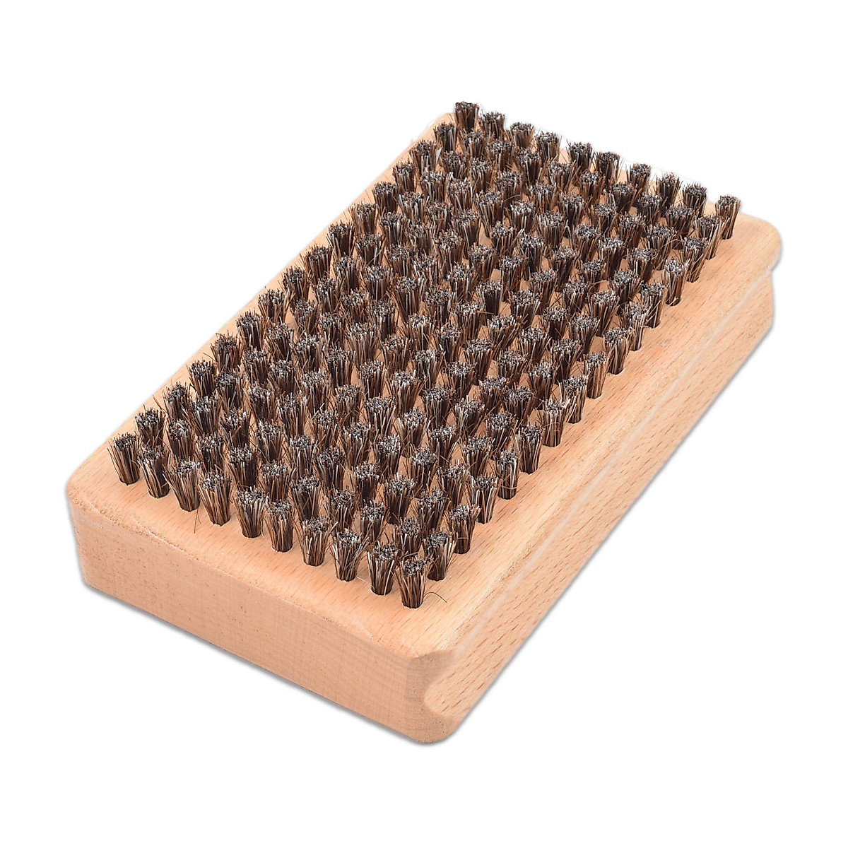 RaceWax Pro Ski Wax Brush Kit: Nylon HorseHair Brass in Deluxe Case - (RA-5509)