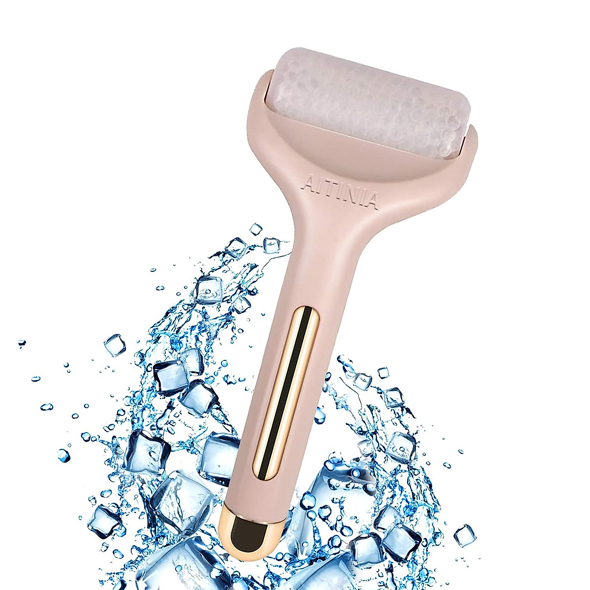 AITINIA Ice Roller Face Roller Massager for Puffiness Relief Pain and Minor Injury Beauty Products to Tighten Pores Whiten Skin