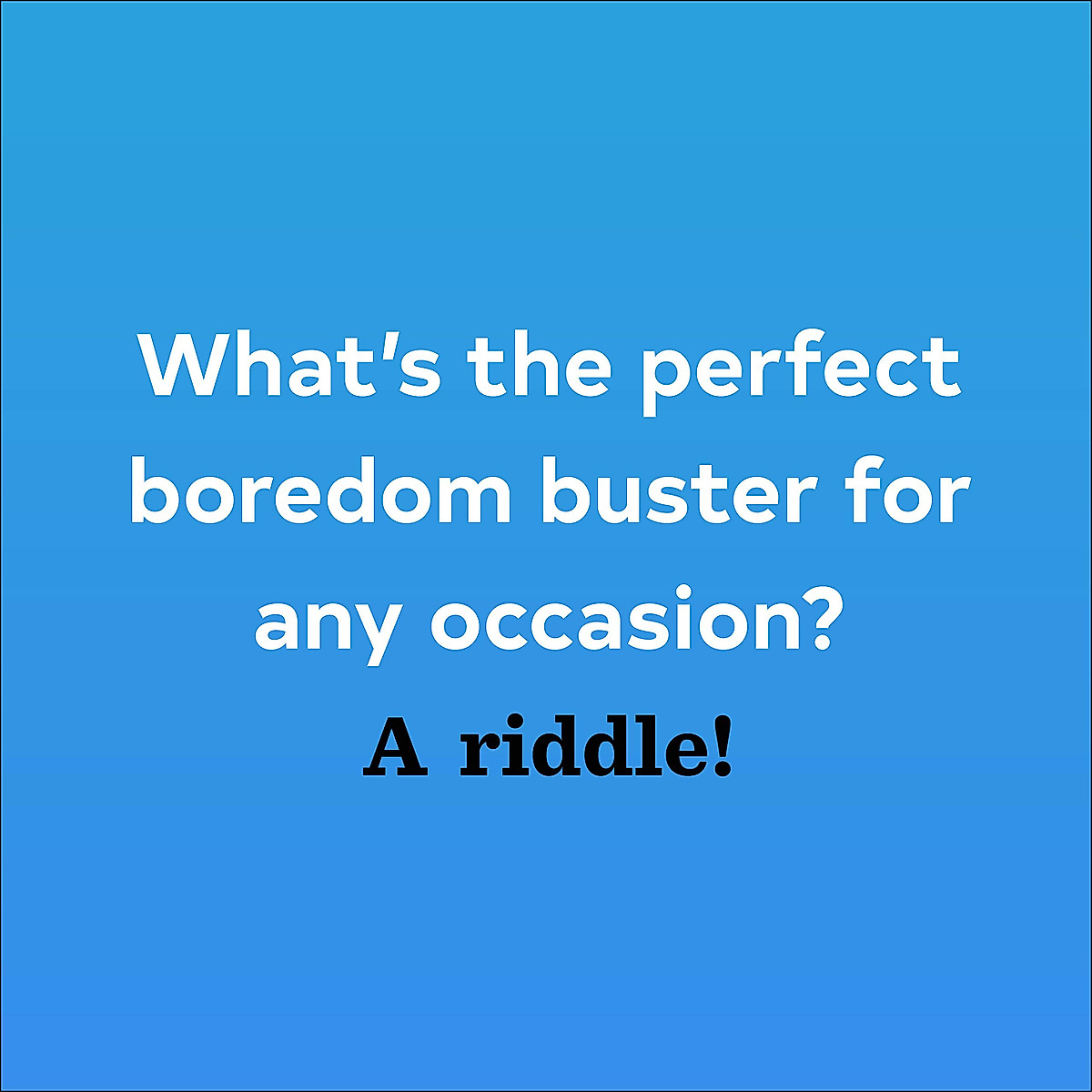 After Dinner Amusements: Riddle Me This: 50 Brainteasers for the Whole Family (Family Friendly Trivia Card Game, Portable Camping and Holiday Games)