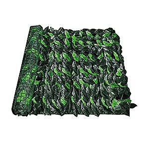 Pomobie Artificial Ivy Privacy Fence Screen, 19.69"x39.37" Artificial Hedges Fence and Faux Ivy Vine Leaf Decoration for Outdoor Decor, Gardenecor, Garden