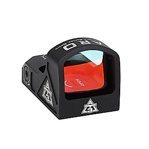 AT3 Tactical ARO Red Dot Sight - Pistol Mount, Low Mount, Optional Riser Mount - 3 MOA Compact Reflex Sight