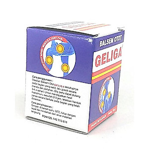 Geliga Muscular Balm Original Eagle Brand- 4 Bottle X 10g