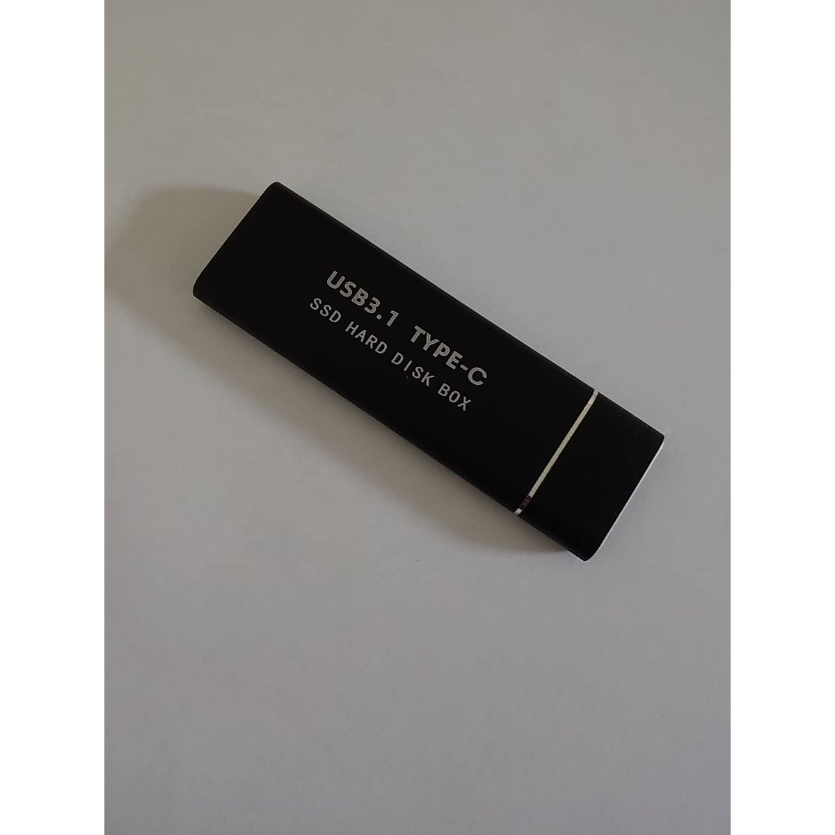 USB to M.2 NVMe SSD Enclosure Reader, USB 3.0 to NVMe PCI-E B-Key Solid State Drive External Adapter Support UASP Trim (Fits only NVMe SSDs)