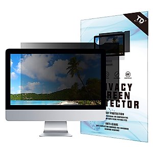 24''W Inch Privacy Screen Filter for Desktop Computer Widescreen Monitor - Anti-Glare, Blocks 96% UV,Anti-Scratch with 16:10 Aspect Ratio