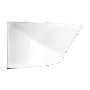 Renovators Supply Manufacturing Bathroom Sinks 17 in. White Ceramic Wall Mounted Bathroom Vessel Sink Juniper with Overflow and Faucet Hole