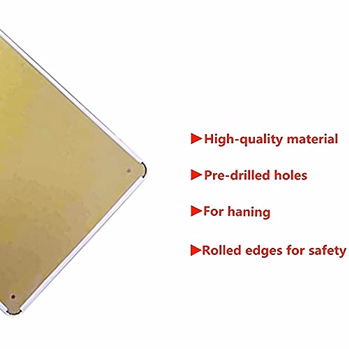 QISPIOD No Lifeguard on Duty Swim at Your Own Risk Metal Tin Sign for Outdoor & Indoor Display at Dock Lake Beach River Camp Pool Spa 8x12inch