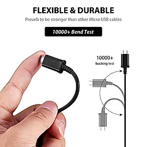 Fast Quick Charging MicroUSB Cable Works Compatible with Your Samsung Godiva is Allows Fast Charging Speeds! (5ft / 1.5M)