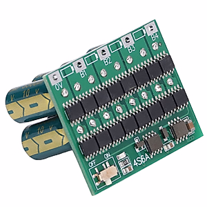 Hilitand Battery Active Balancer Board 4 Series 6A Capacitive Active Equalization Board Energy Transfer Board