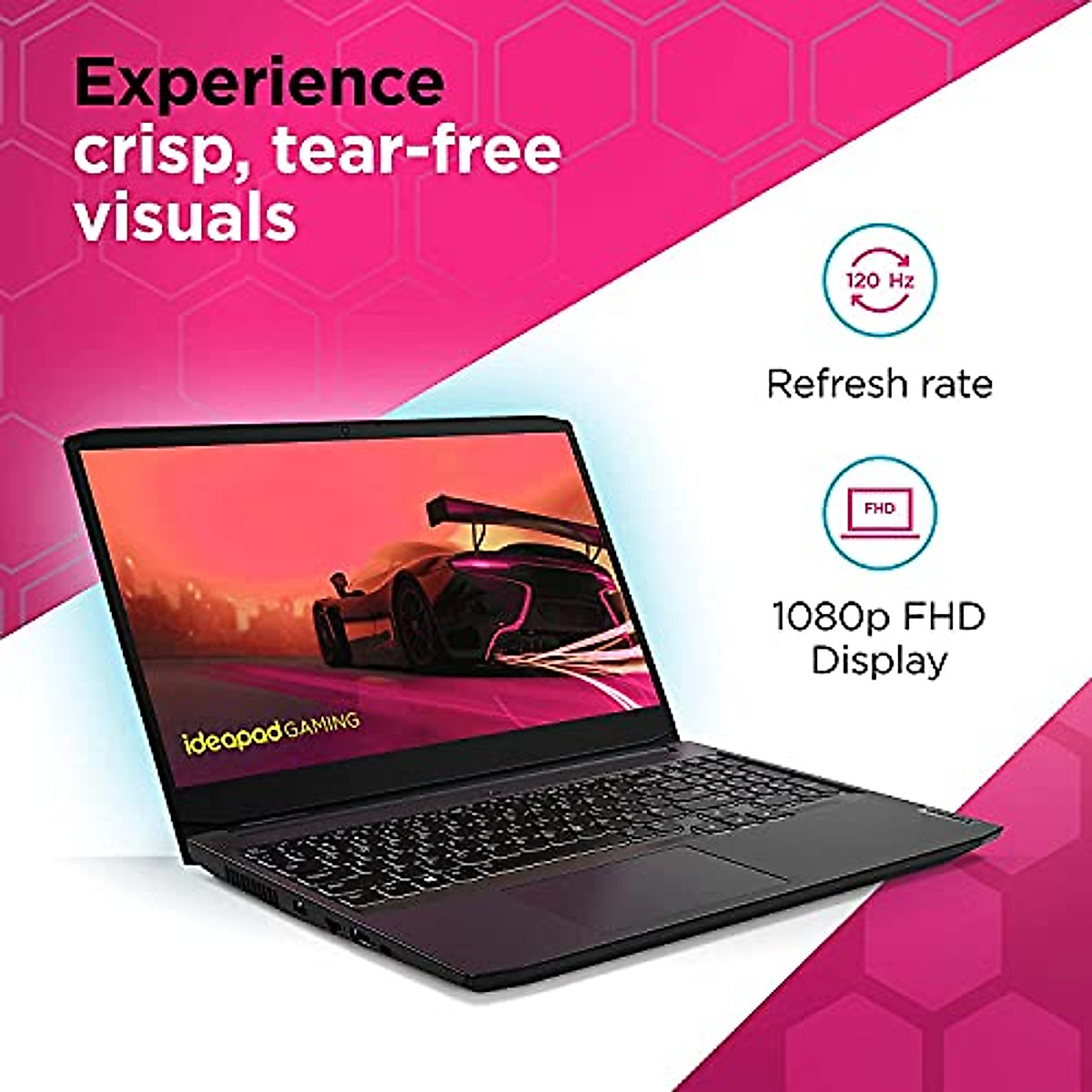 2022 Lenovo IdeaPad Gaming Laptop 15.6" FHD IPS 120Hz, AMD Ryzen 5 5600H (Beats i7-10850H), GeForce RTX 3050 Ti Graphics, 32GB DDR4 RAM, 1TB SSD, Backlit Keyboard, Wireless-AX, Windows 11