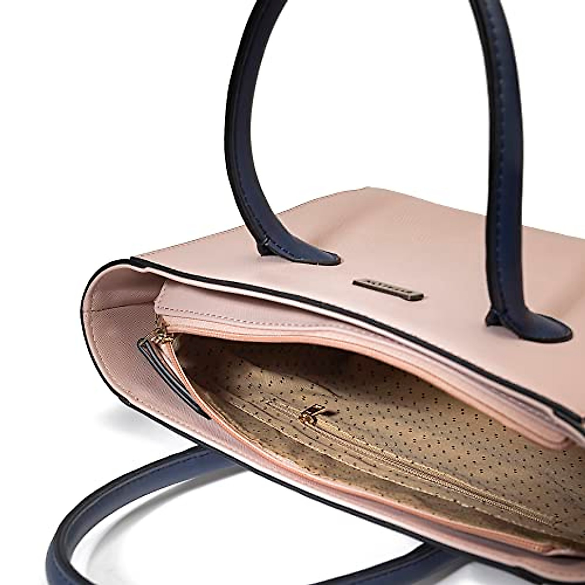 ESTALON Women Premium Faux Leather Ladies Bag & Hand Bag, PU Shoulder Bags for Women, Stylish Satchel Bag for Everyday Use (PINK)