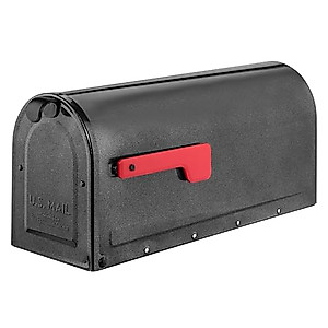 ARCHITECTURAL MAILBOXES 7600P-10 MB1 Mailbox, Medium, Pewter