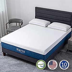 California King Cool Gel Memory Foam Mattress, 12 Inch Bed in A Box, CertiPUR-US Certified Mattress Made in USA, Breathable Medium Mattress