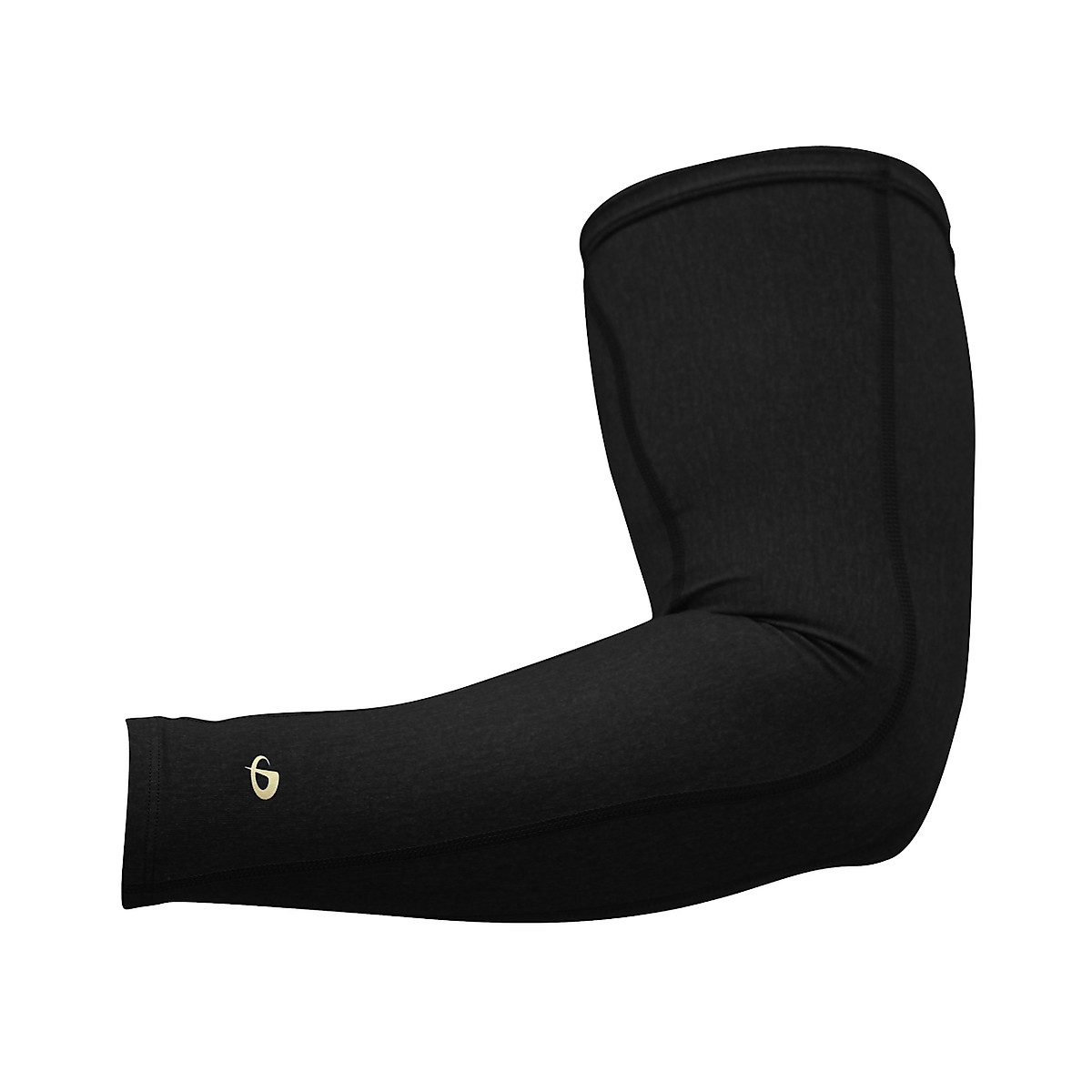 Phiten Titanium Compression Single Arm Sleeve, Heather Black, Medium