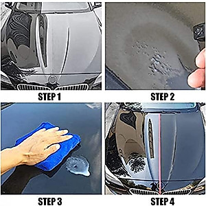 2PCS Car Nano Repairing Spray, Car Scratch Repair Nano Spray, Protection & Swirl Remover Polish, Removes Any Scratch Mark (2PCS*50ML)（The Production Date is Shown on The Bottle）