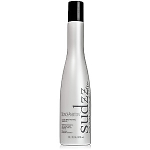 SUDZZFX BlondeAmbition Luxury Brightening Shampoo - Blonde Hair Shampoo - Sulfate Free Shampoo for Men & Women - Travel Size Shampoo - Color Treated Shampoo - Blue Shampoo for Gray Hair, 10.1 Fl Oz