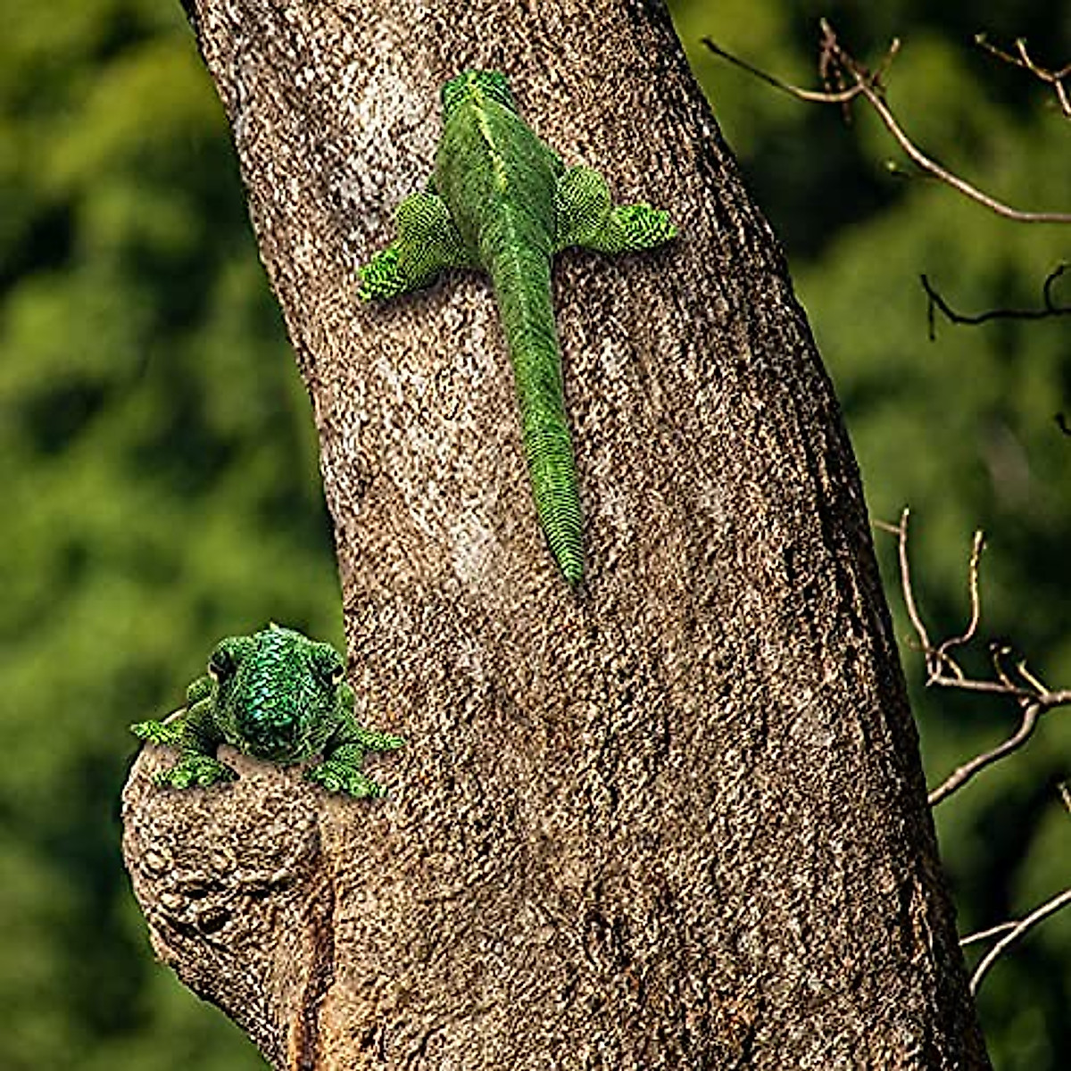 WOKI 12" Creative Lizard Iguana The Bearded Dragon Lizard Stuffed Animal Plush Toy (Including Tail Measurement)