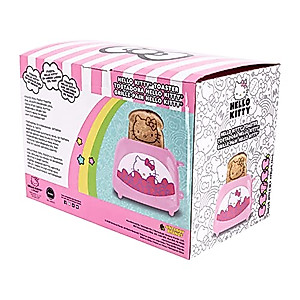 Uncanny Brands Hello Kitty Two-Slice Toaster- Toasts Your Favorite Kitty On Your Toast