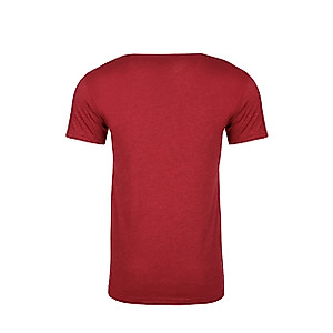 Next Level Mens Premium Fitted CVC Crew Tee (N6210) Cardinal XL