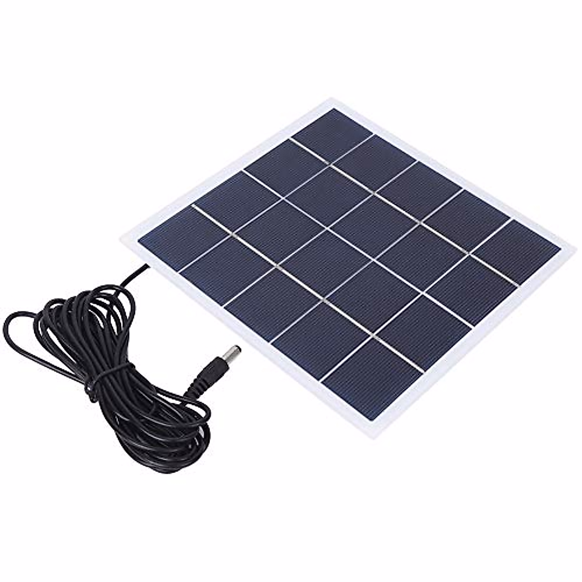 Filmena Romantic PresentSolar Panel Solar, Solar Panel Module 4W 5V Portable Outdoor Solar Battery Panel, 3.7V Battery Garden Light Solar Laminated Board, for Exploring Outdoor Camping