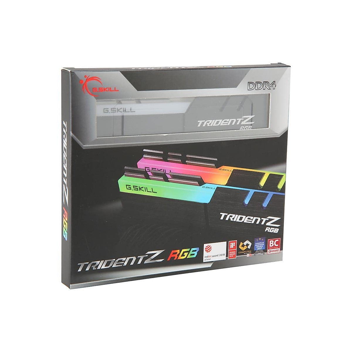 G.SKILL TridentZ RGB Series 32GB (2 x 16GB) 288-Pin DDR4 SDRAM DDR4 3200 (PC4 25600) Desktop Memory Model F4-3200C16D-32GTZRX