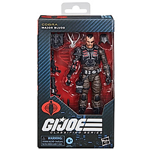 G.I. Joe Classified Series #166, Major Bludd, Collectible 6 Inch Action Figure with 7 Accessories