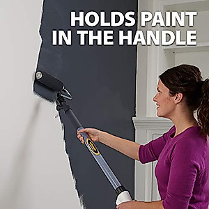 Wagner 0530003 SMART Automatic Paint Roller, 22 Oz Handle Capacity, Wagner Paint Stick, Power Roller System