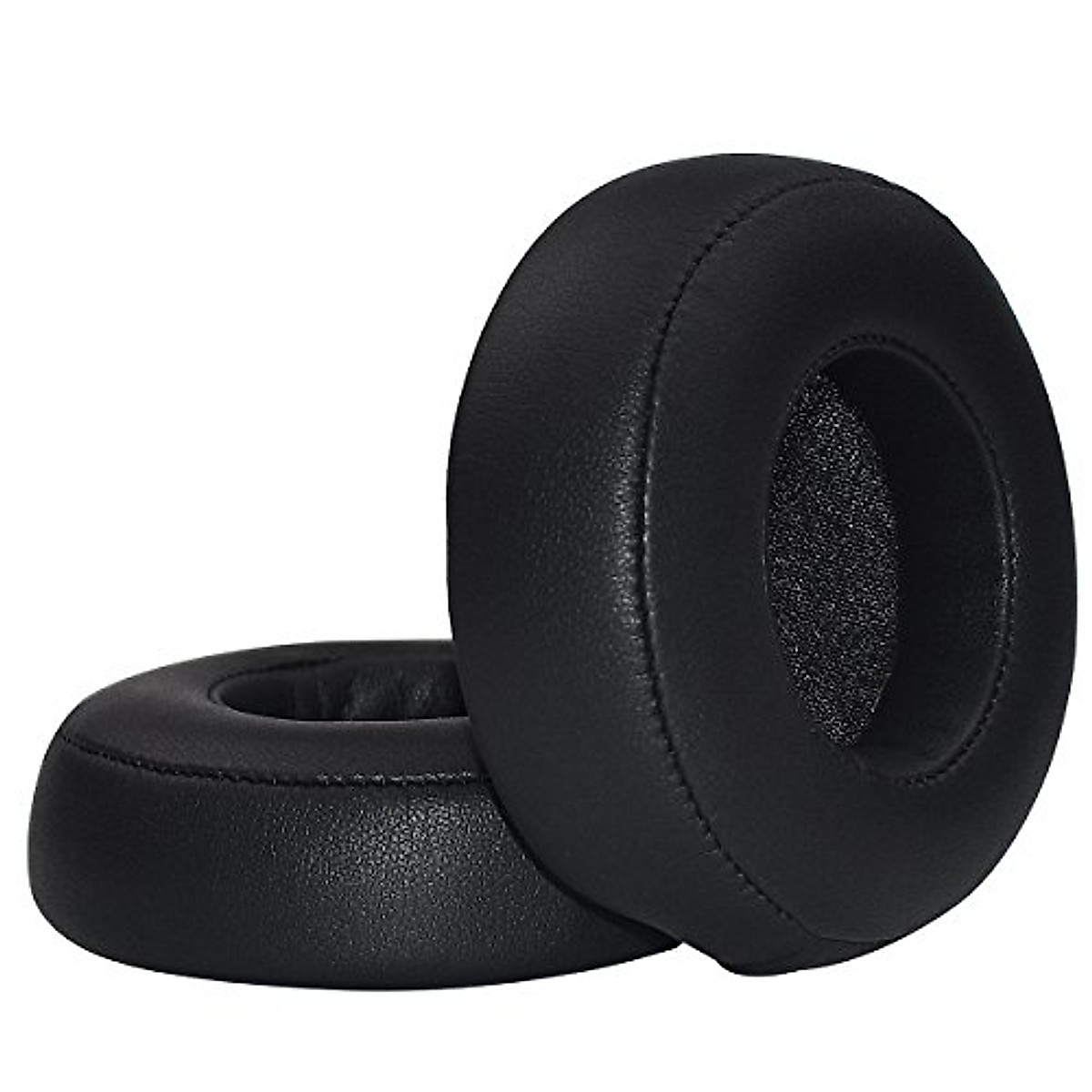 Sqrmekoko Replacement Ear Pad Cushion Cups Cover Earpads Repair Parts Compatible with Beats by Dr Dre Pro Detox (Black)