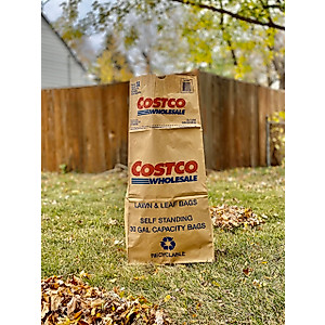 Costco Lawn and Leaf Bag 2 Ply 30 Gal 25 Ct
