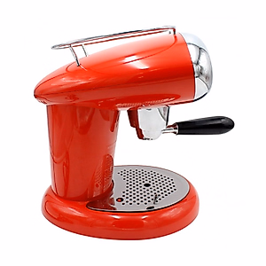 Illy X7.1 Espresso Single-Serve Machine, Barista Quality Espresso Machine with Milk Frother Steam Wand for IperEspresso Capsules, 15bar (Red)