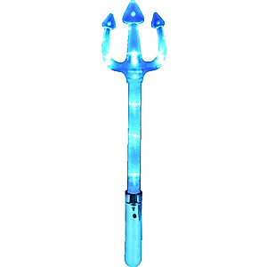 Rhode Island Novelty 18.5 Inch Light-Up Trident, One per Order