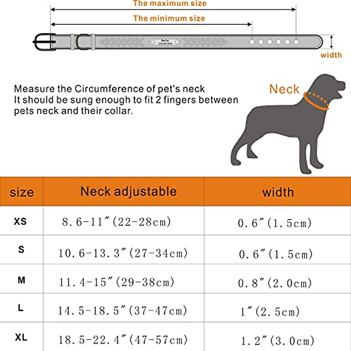 Personalized Dog Collars for Small Medium Large Dogs,Custom Dog Collar with Name Plate,Braided Leather Dog ID Collars, Option to Blue,Pink,Red,Purple,Yellow