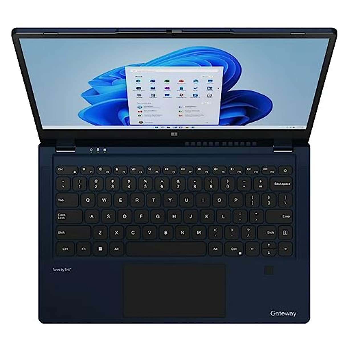 Gateway Ultra Slim Notebook, 14.1" FHD Touchscreen Display, Intel Core i5-1235U Up to 4.40 GHz, 8GB RAM, 1TB SSD, Fingerprint Scanner, Tuned by THX Audio, 2MP Camera, USB-C, HDMI, Win 11 Pro, Blue
