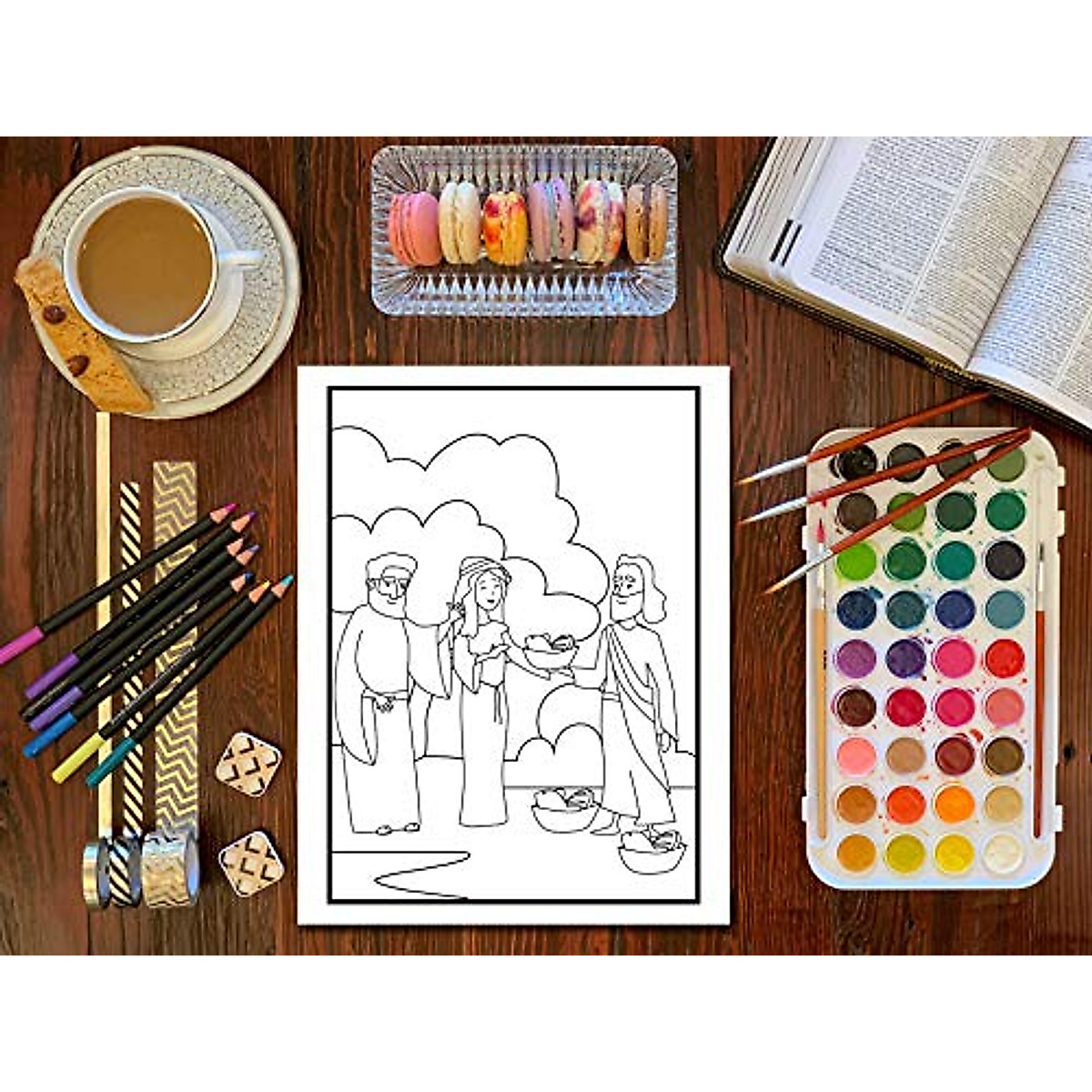 Bible Coloring Book for Kids