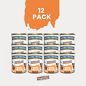 Homemade Delights - Dog Wet Food (Chicken, Lamb and Rice) - (Pack of 12)