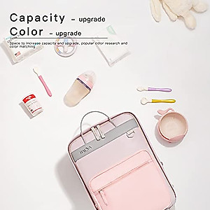 HaloVa Diaper Bag, Baby Daddy Mommy Travel Backpack with Wet Cloth, Tissues, Bottle Pockets, with Stroller Straps