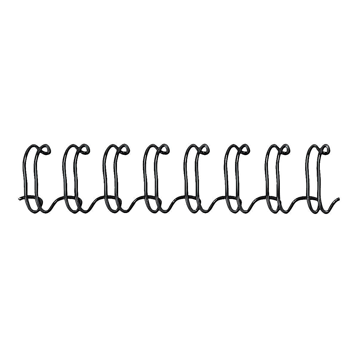 Fellowes 3/8-Inch Binding Spines Wire, 25-Pack, Black (52541)