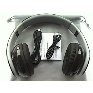 New Beyution BT513 Over-Ear HiFi Bluetooth 4.0 Headphones for Apple iPhone 5S 5C 5 4S IPAD Mini and All Series iPod Ipouch and Mac Laptop PC Tablet-Best Audio Performance-Black Color