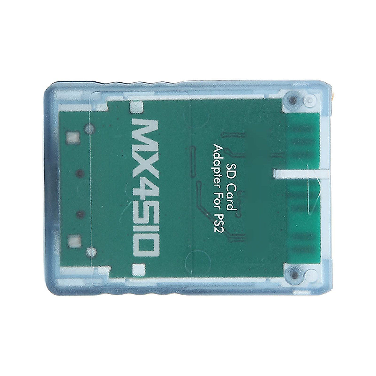 MX4SIO SIO2SD TF Reader Adapter for PS2, Not a Memory But a Adapter, Replacement Memory Reader Adapter for PS2(Blue)