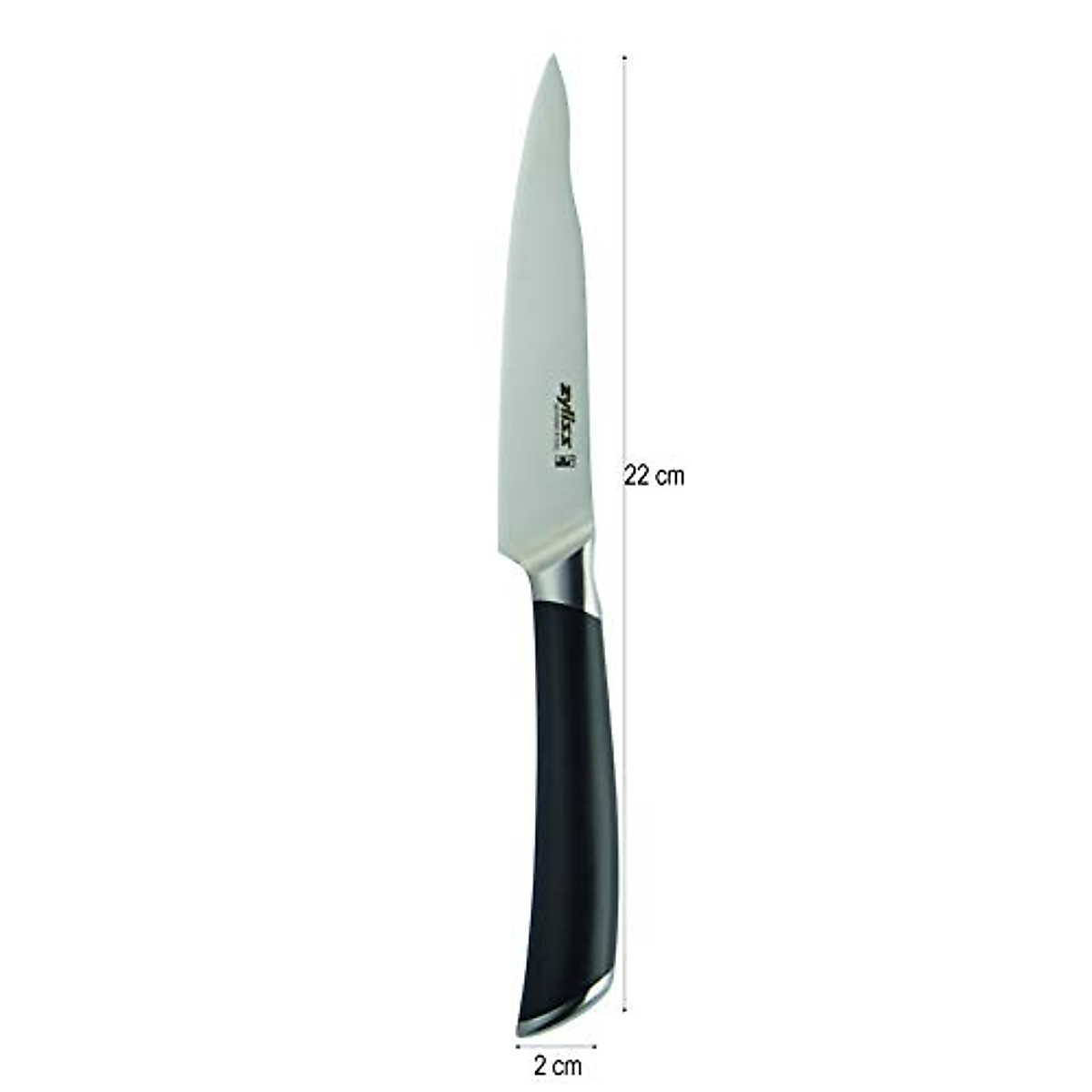 Zyliss E920273 Comfort Pro Paring Knife | 11 cm/4.5 Inch | German Stainless Steel | Black Handle | Professional Kitchen Knife/Vegetable Knife | Dishwasher Safe | 25 Year Guarantee