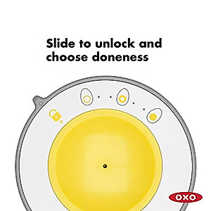OXO Good Grips Digital Egg Timer with Piercer,White,One Size