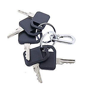 JEENDA 5PCS Ignition Keys AM131841 for John Deere 300 400 GT GX LX Series 130 160 165 Gator 4X2 6X4 Gator Key